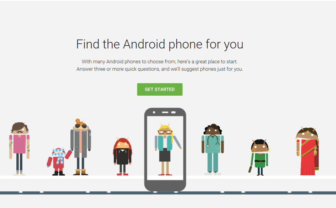 Google ahora te ayudara a elegir tu smartphone
