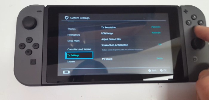 Nintendo Switch: Interfaz del Switch OS en Video Filtrado
