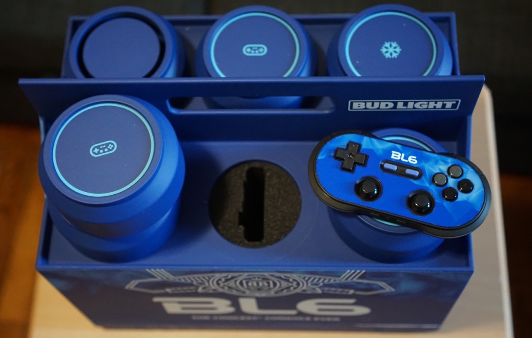 ¡Icreíble! Bud Light BL6, la consola de videojuegos con bebidas frias ...