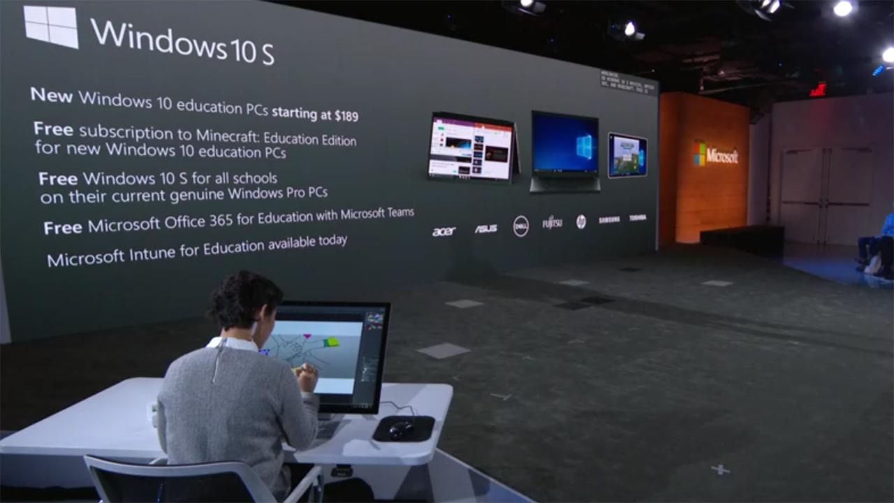 Microsoft anuncia Windows 10 S para PC por menos de 200 Euros.